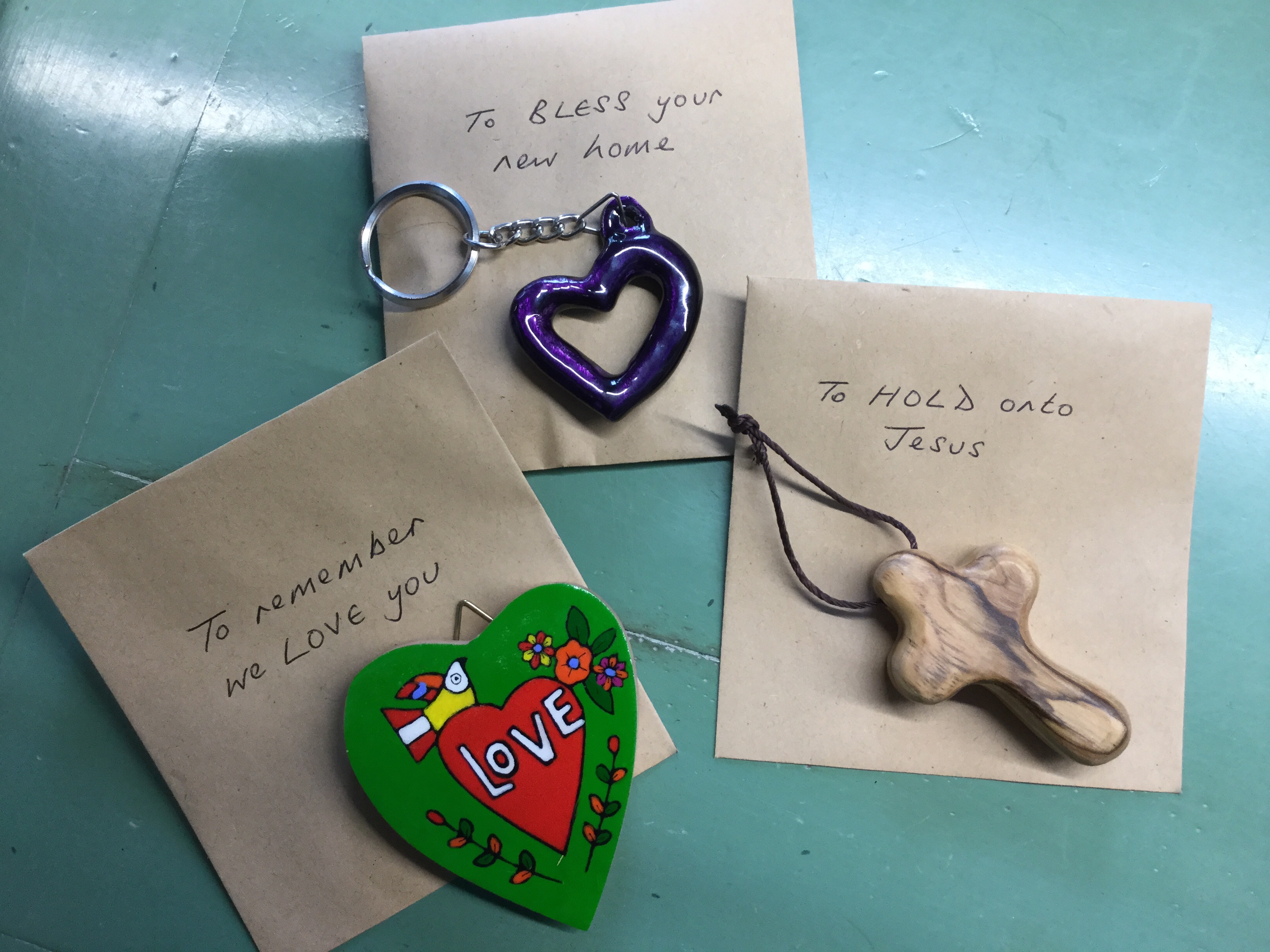 A box of blessings – Saying goodbye well in church – St Clare's