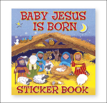 Nativity sticker book – St Clare's