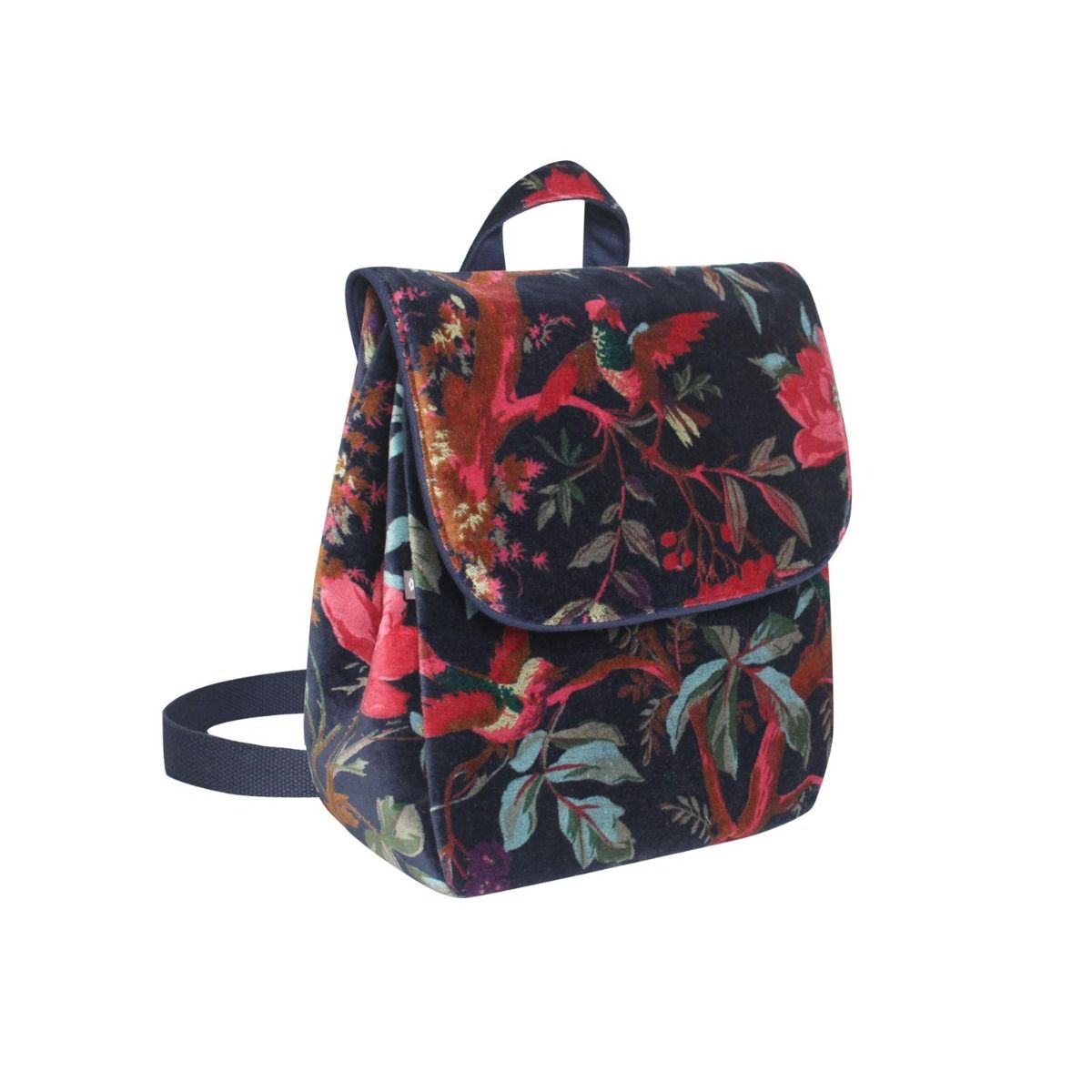 ES Backpack velvet navy – St Clare's